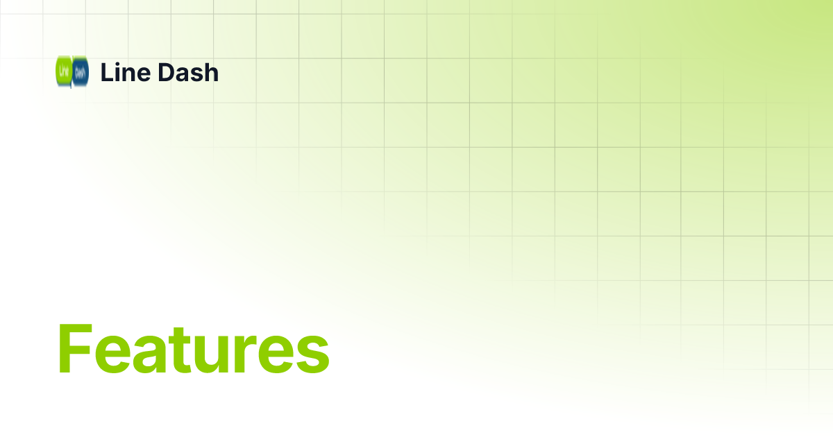 Features | Line Dash